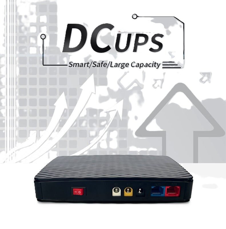 Mini UPS 8000mAh Lithium Battery Backup DC 5V 9V 12V 24V 18W Keep Wi-Fi ...